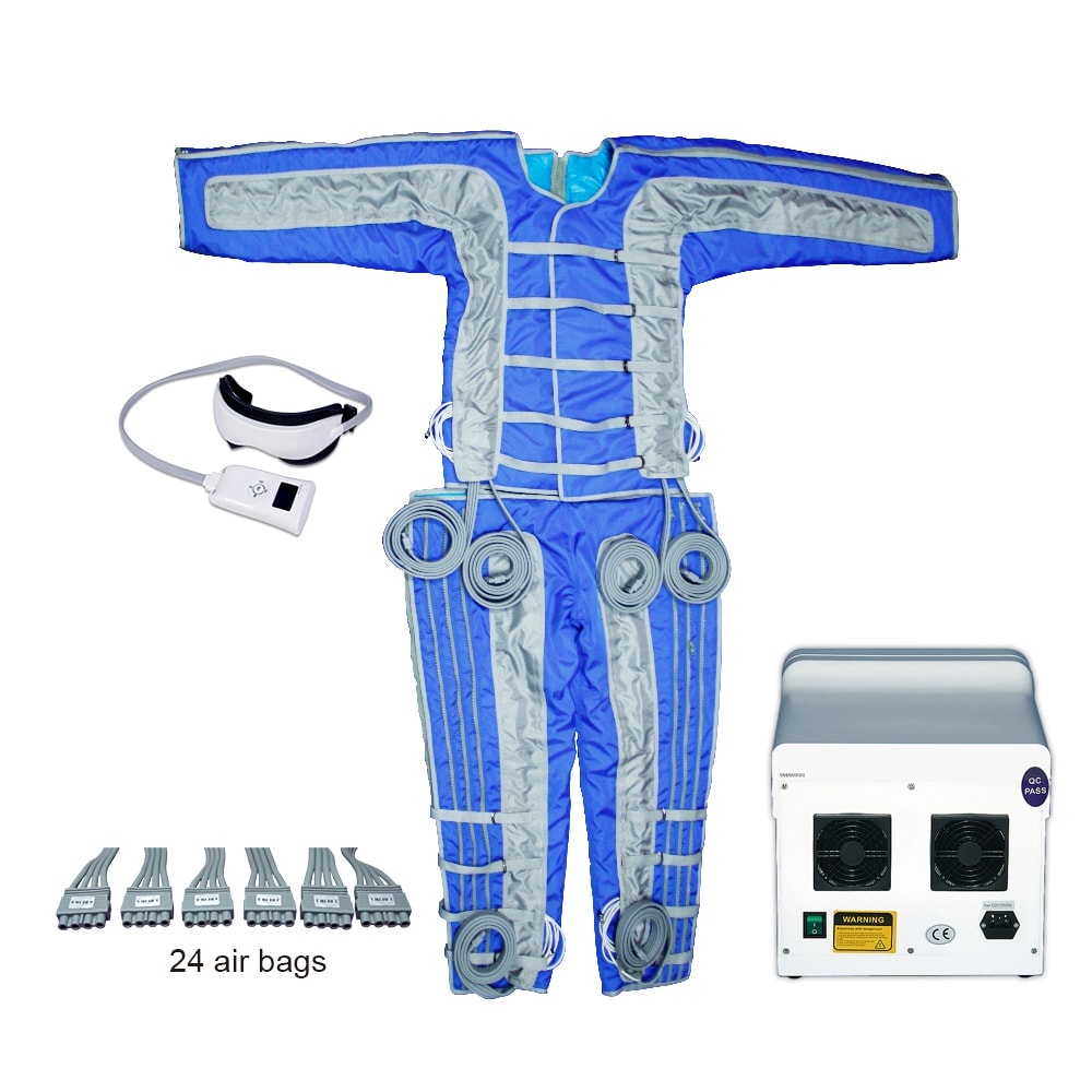 24 Air Bags Pressotherapy Suna lymphatic drainage massage suit - Mihoji ...